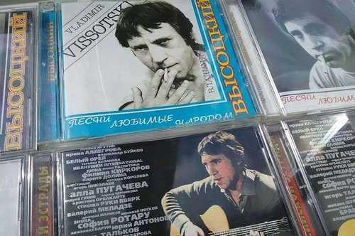 CD диски / В.Высоцкий/ За все - 6 шт