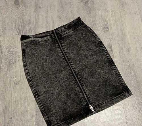 Джинсовая юбка hm