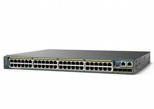 Коммутатор (свич) Cisco 2960S-48FPS-L C ндс