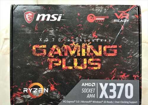 MSI X370 gaming plus AM4 не рабочая под ремонт