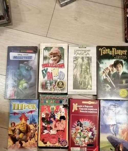 Видеокассеты VHS лицензии
