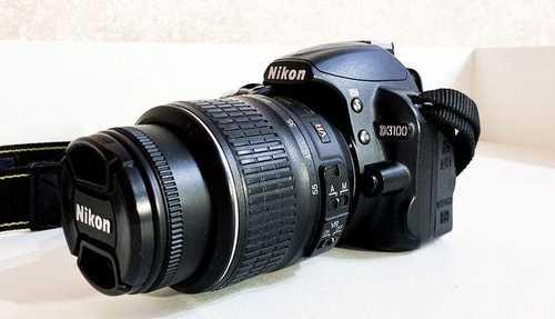 Зеркалка Nikon d3100 и два объектива