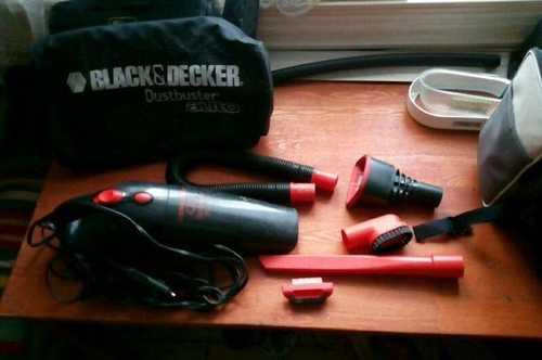 Автомобильный пылесос black decker