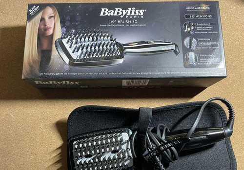 Babyliss расческа-выпрямитель brush 3D