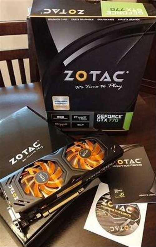 Видеокарты Zotac GTX 770