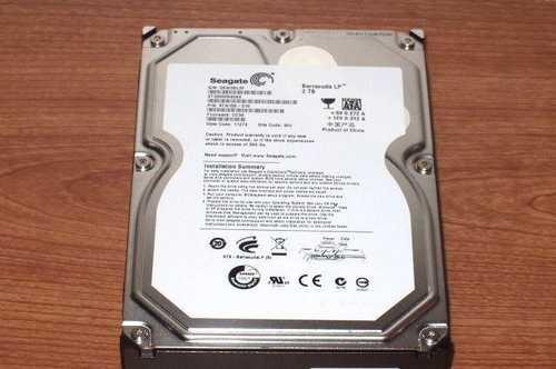 Жесткий диск 3,5" Seagate 2 тб