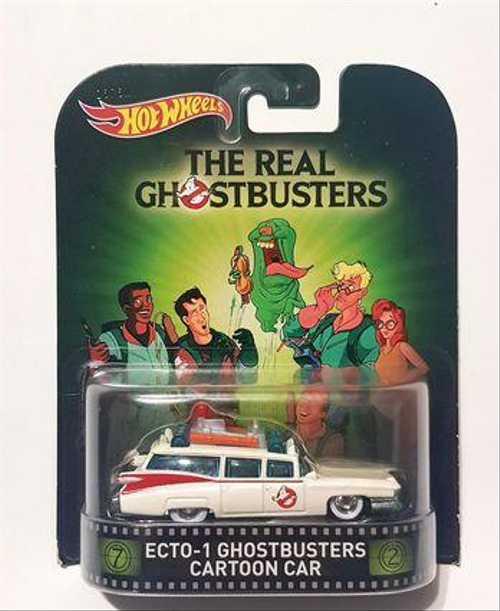 Hot Wheels Ghostbusters Ecto Cartoon