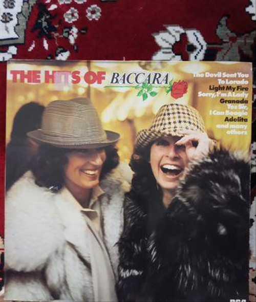 THE hits OF baccara 1978 LP