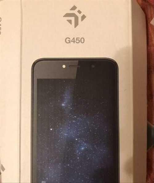 Продаю смартфон dexp G450 Dark blue