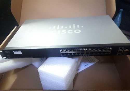 Маршрутизатор коммутатор cisco sf200-24p