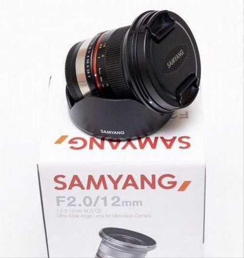 Объектив Samyang 12mm f/2.0 Fuji X