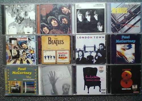 CD - The Beatles, Queen, Pink Floyd, McCartney, др