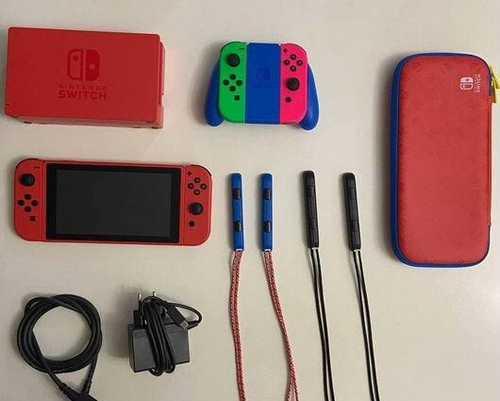 Nintendo Switch Mario Red & Blue Edition