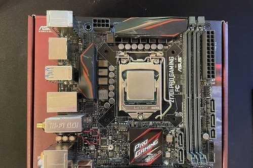 Intel core i7 6700k + Asus z170i