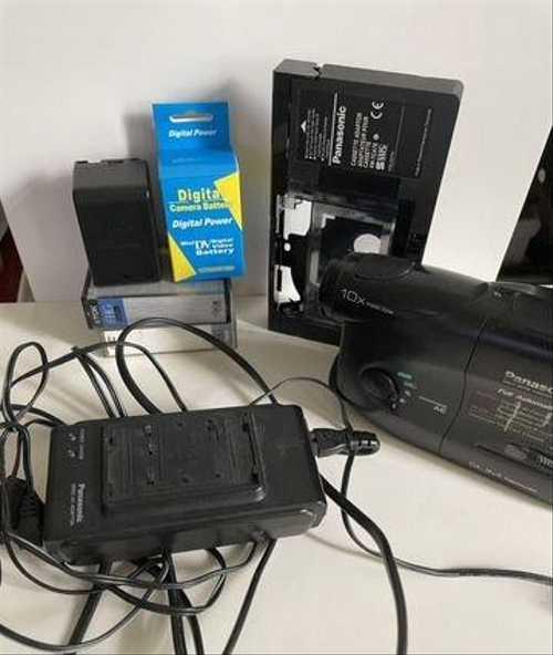 Видеокамера VHS с новым аккамулятором