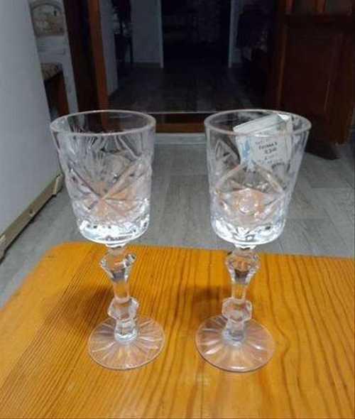 Хрустальные стаканы, рюмки (СССР)