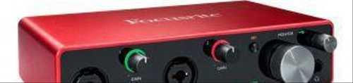 Внешняя звуковая карта Focusrite Scarlett 4i4 3rd