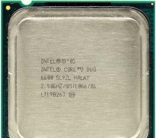 Поцессор Intel Core 2 Duo E6600