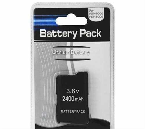 PSP 3000/2000 Аккумулятор Battery Pack 2400 mAh