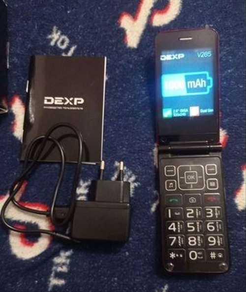 2 Телефона dexp V285 / teXet TM-B208 оба новые
