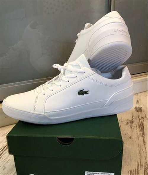 Lacoste challenge новые кожа рус 46 us13 uk 12
