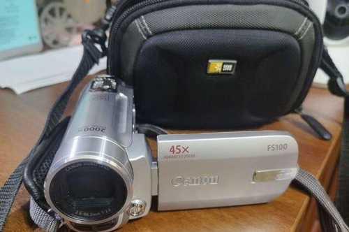 Видеокамера Canon FS100