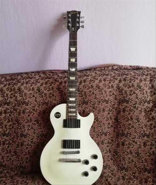 Гитара Gibson LPJ Rubbed White Trans 2013