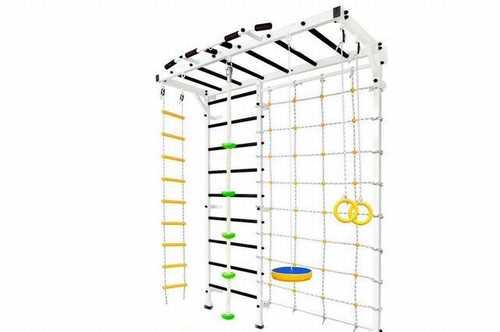 Шведская стенка с рукоходом и сеткой