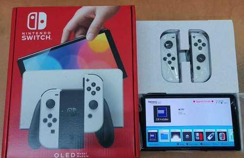 Прошитый Nintendo switch oled