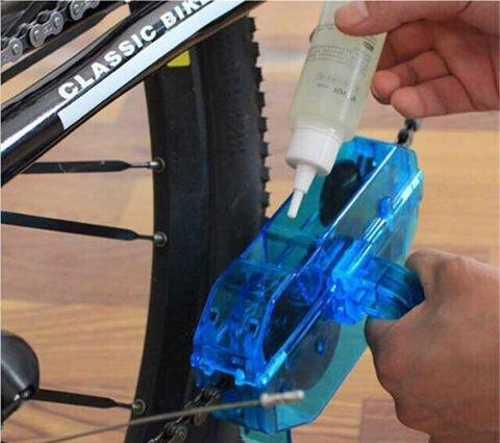 Набор для чистки цепи велосипеда новый