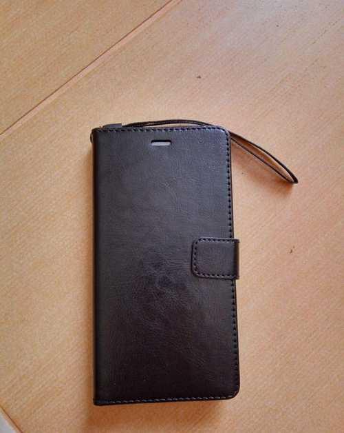 Чехол для Xiaomi Redmi Note 2 магнит кожа пластик