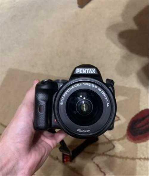 Фотоаппарат Pentax k-r + объектив smc pentax 18-55