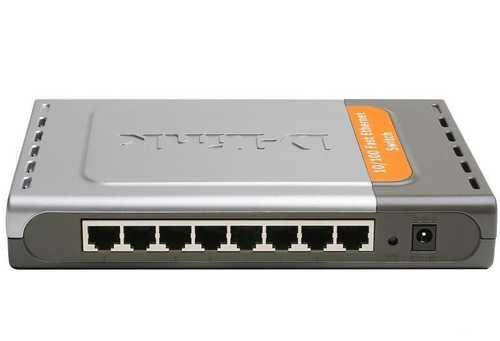 Коммутатор D-Link DES-2108 Ethernet 8port-10/100Mb