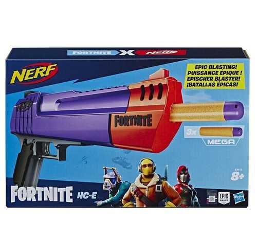 Бластер nerf Фортнайт Револьвер, Скар, Ракетница