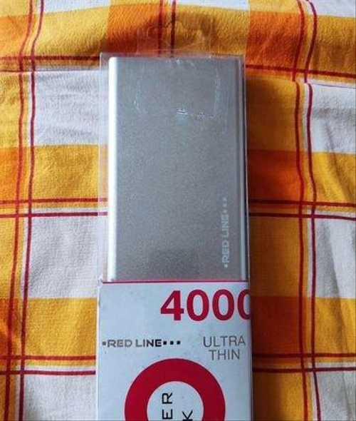 Power bank red line j01