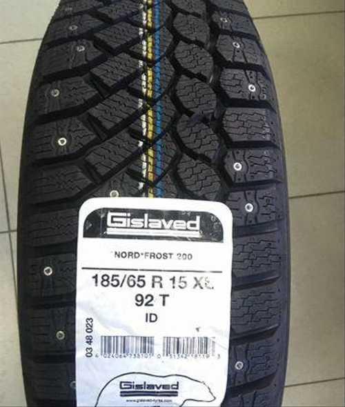 Gislaved 200 купить. 185/65/15 Gislaved Nord Frost 200. Gislaved 185/65 r15 92т Nord Frost 200 ID шип XL. Frost 200 185 на 65. 185/65r15 XL 92t Gislaved NORDFROST 200 шип..