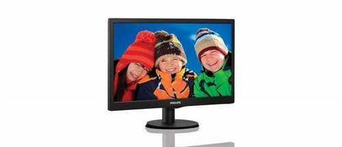 Монитор Philips 19" 193V5L черный