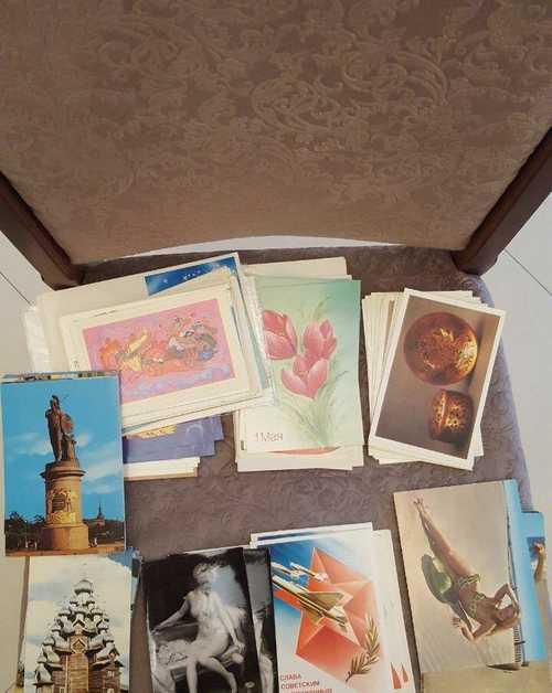 Советские открытки различной тематики