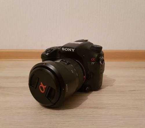 Sony SLT- A77v + объектив SAL16105