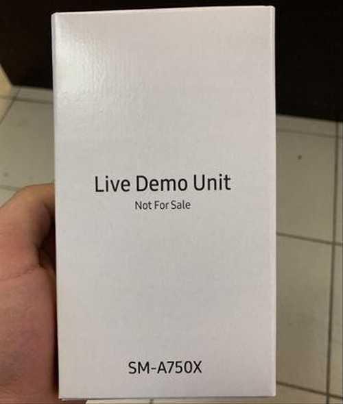 Samsung live demo. Live Demo Unit.