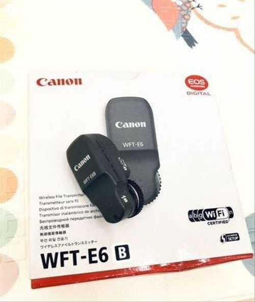 Canon wft e6