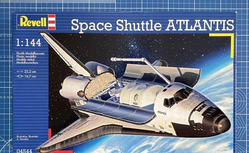 Модель челнока “shuttle Atlantis”
