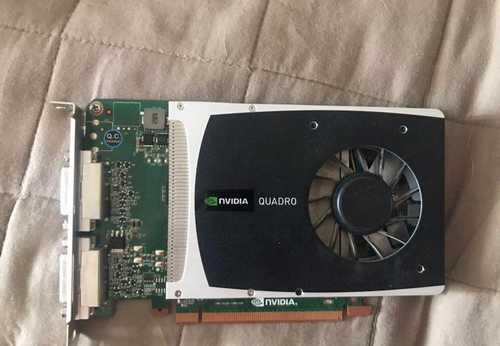 Профессиональная видеокарта Nvidia Quadro 2000D