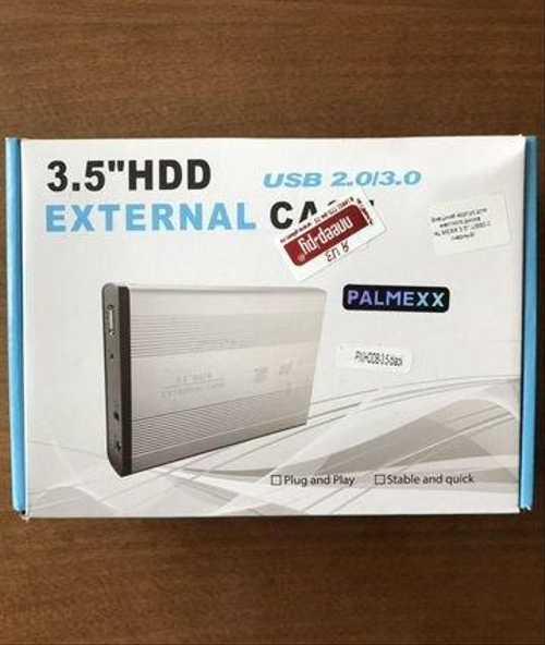 Внешний корпус для жесткого диска palmexx 3.5’’ US