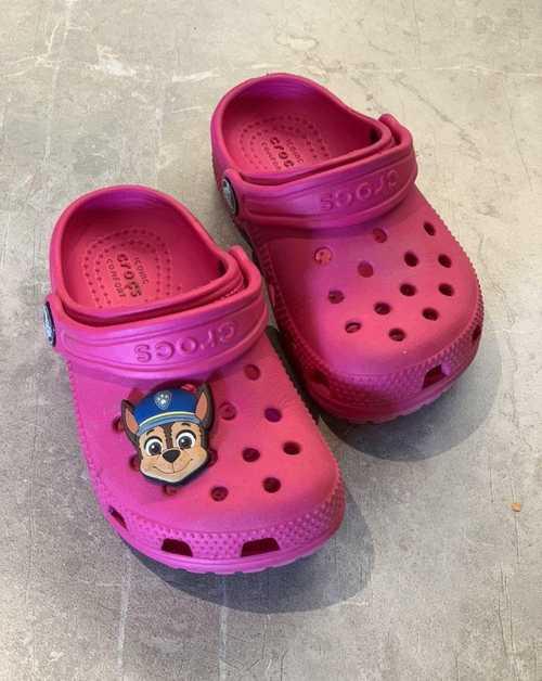 Crocs розовые