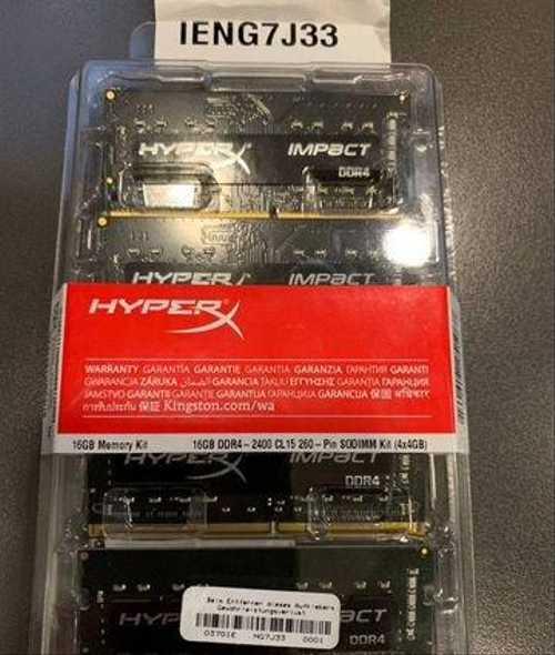 Оперативная память 4 HyperX Impact 4 GB Kingston
