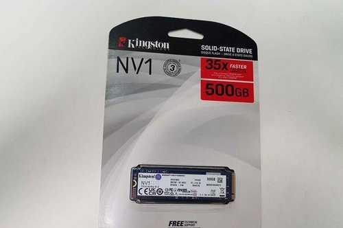 500 гб SSD M.2 накопитель Kingston NV1
