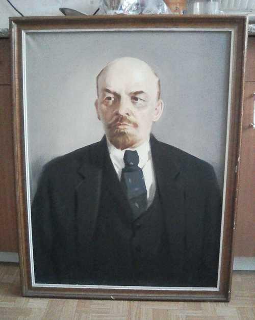 Портрет В.И. Ленина, 80X60 (в рамке)