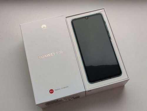 Смартфон Huawei P30 6/128Gb, стекло, чехол