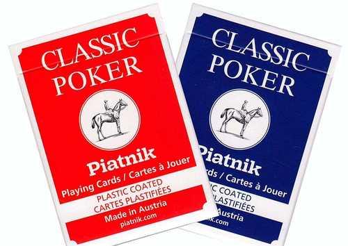 Игральные карты Classic Poker Piatnik 55 листов